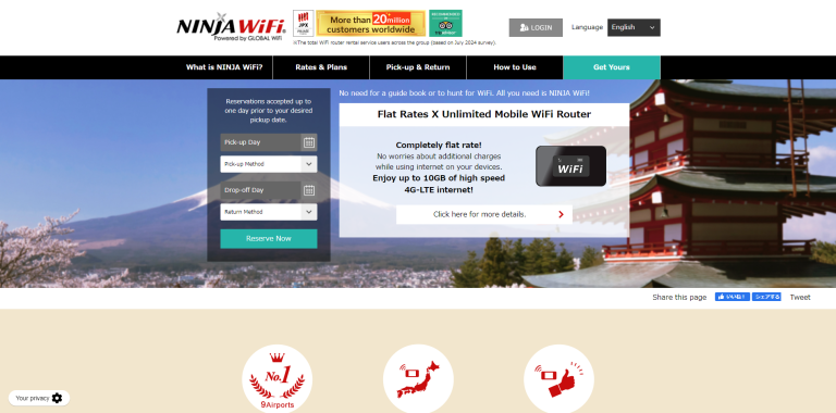 Haneda Pocket WiFi of 2025: Best Pocket WiFi Rental in Haneda Airport ...